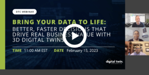 A Digital Twin Consortium webinar: Bring your data to life | Visionaize