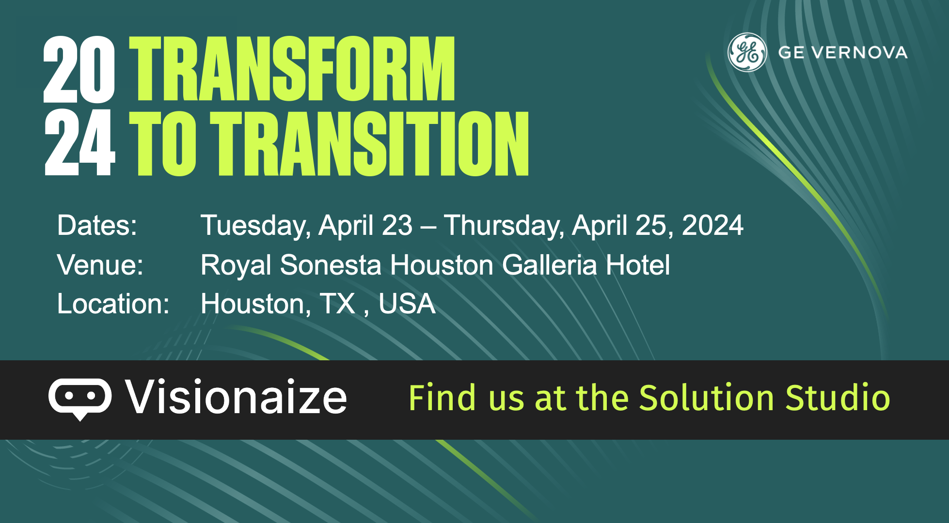 Visionaize at GE Vernova Event in Houston | Visionaize